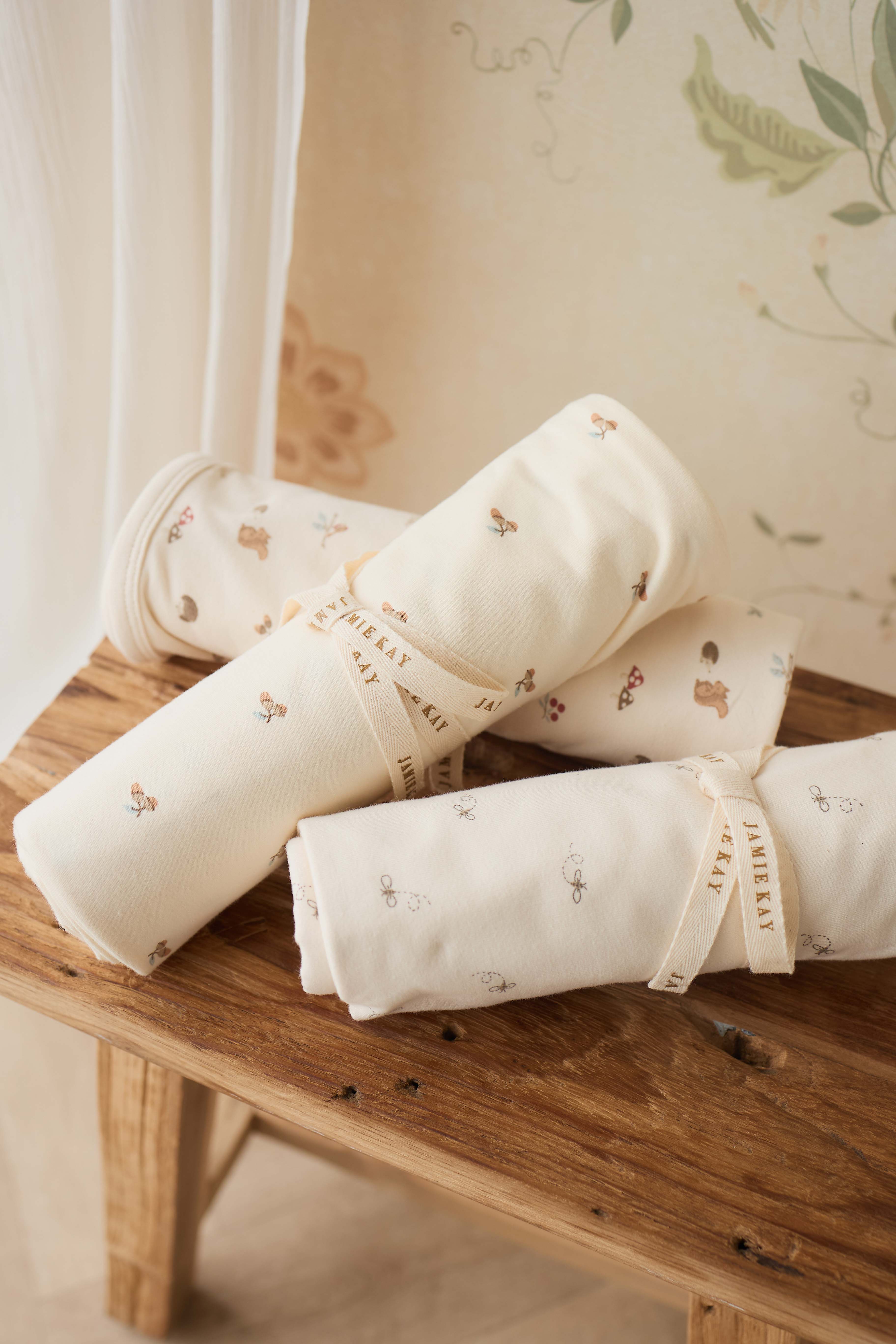 Organic Cotton Murphy Wrap - Forest Gathering – Jamie Kay USA