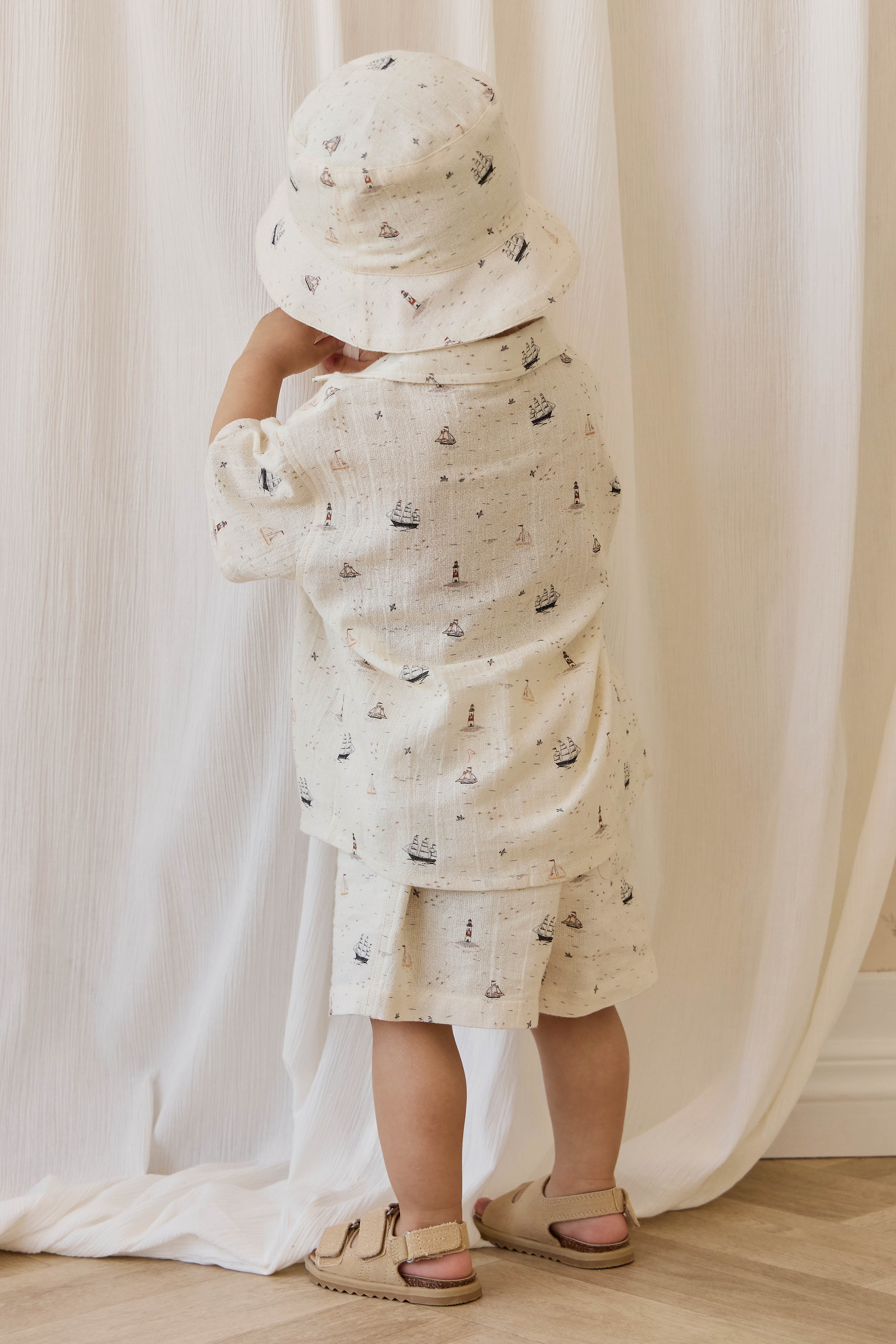 Organic Cotton Louis Short-Sailing Day – Jamie Kay USA