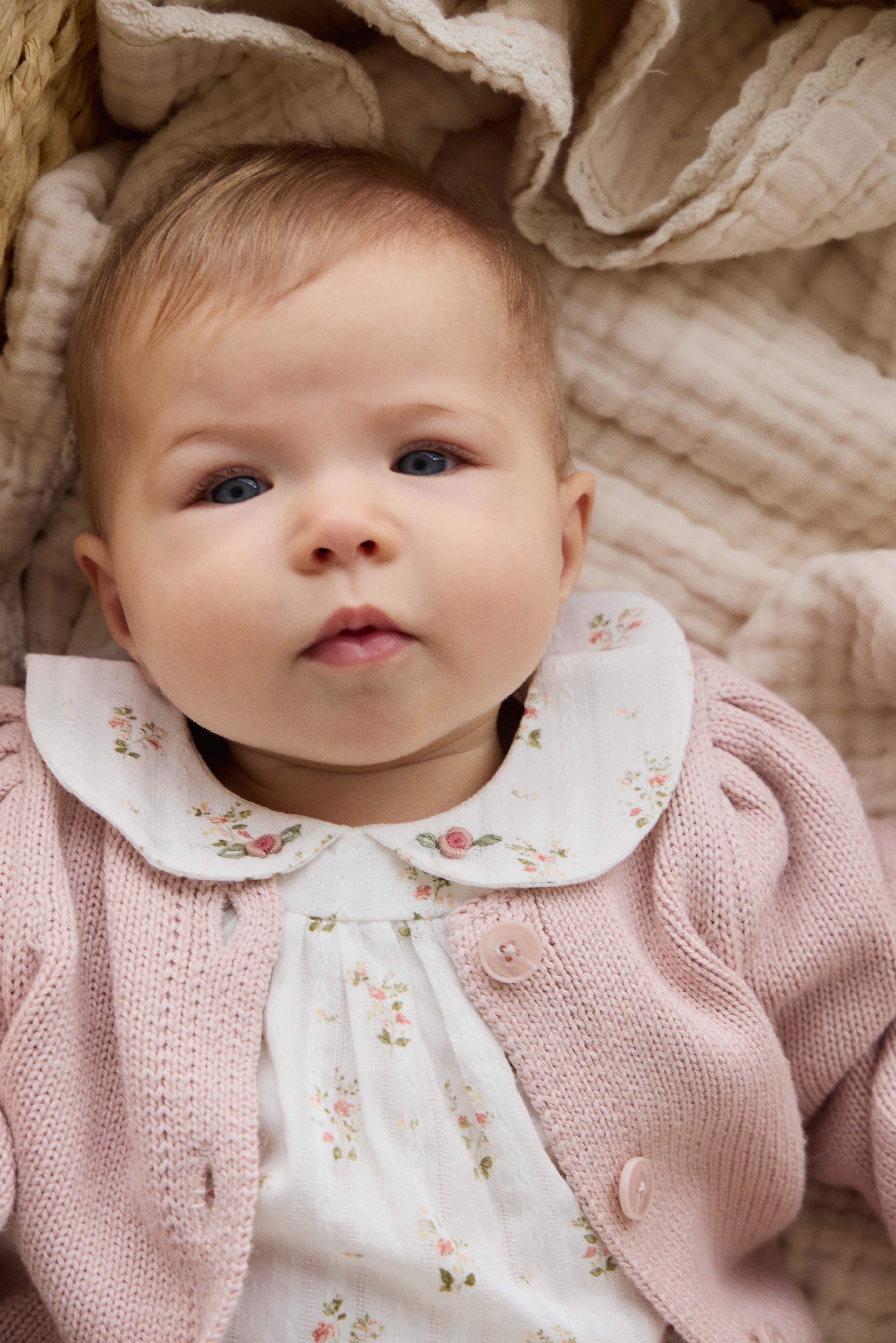 Tasha Knitted Cardigan - Sweetpea Marle – Jamie Kay USA