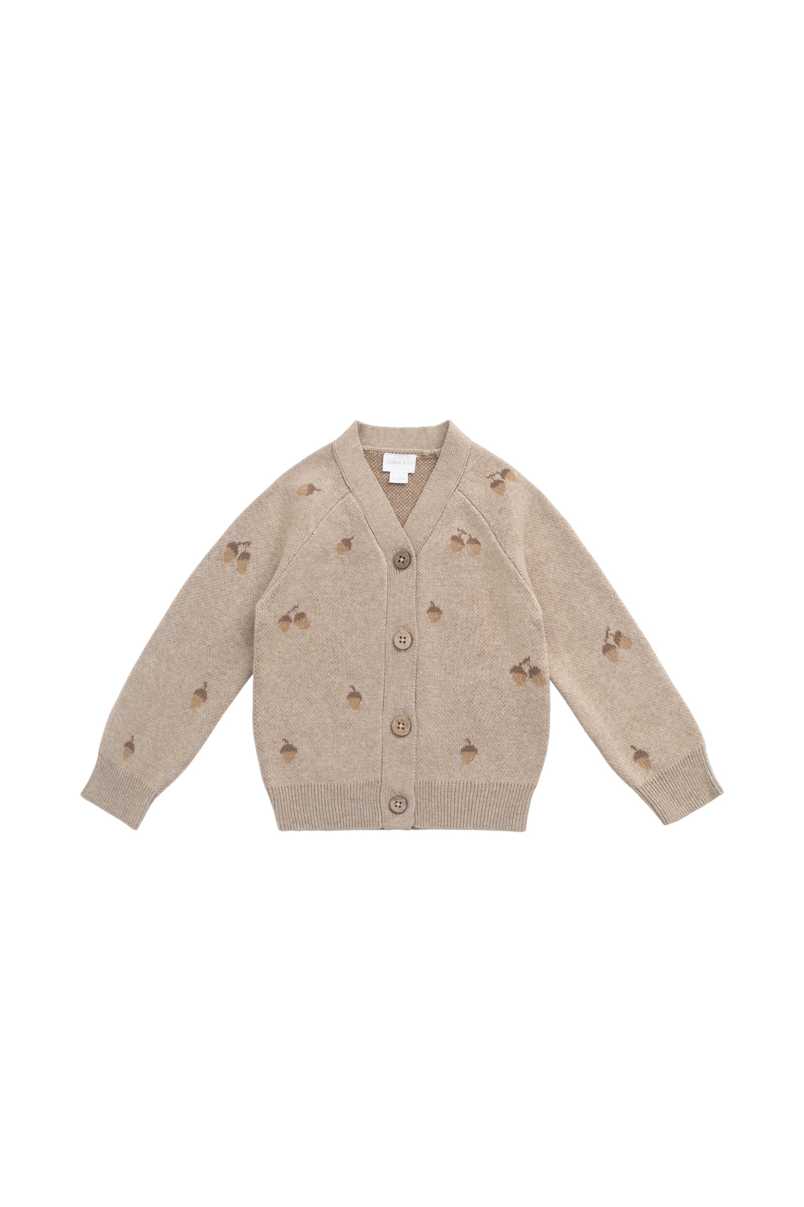 Easton Cardigan - Forest Acorns Cashew Marle – Jamie Kay USA