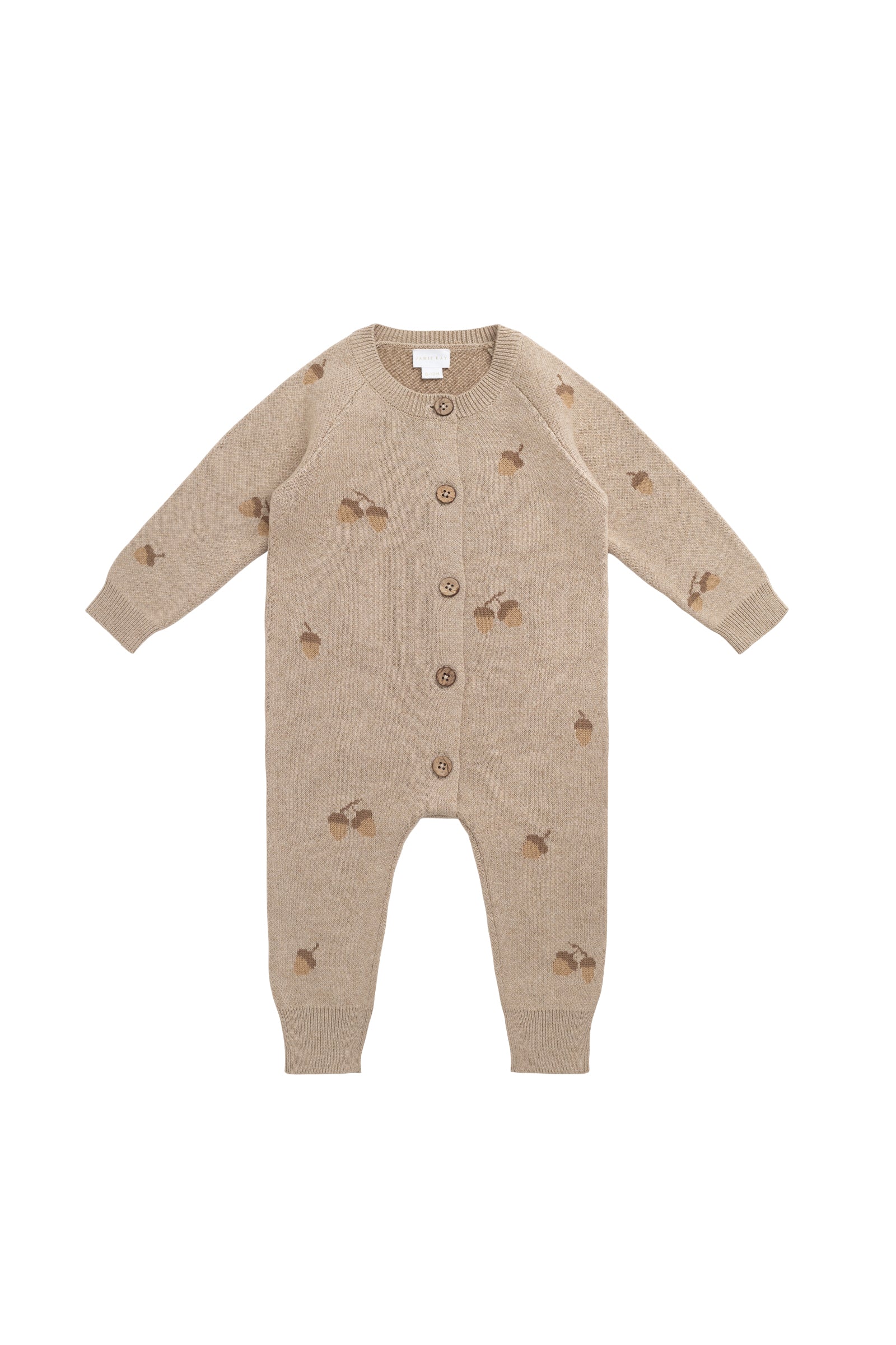 Easton Onepiece - Forest Acorns Cashew Marle – Jamie Kay USA