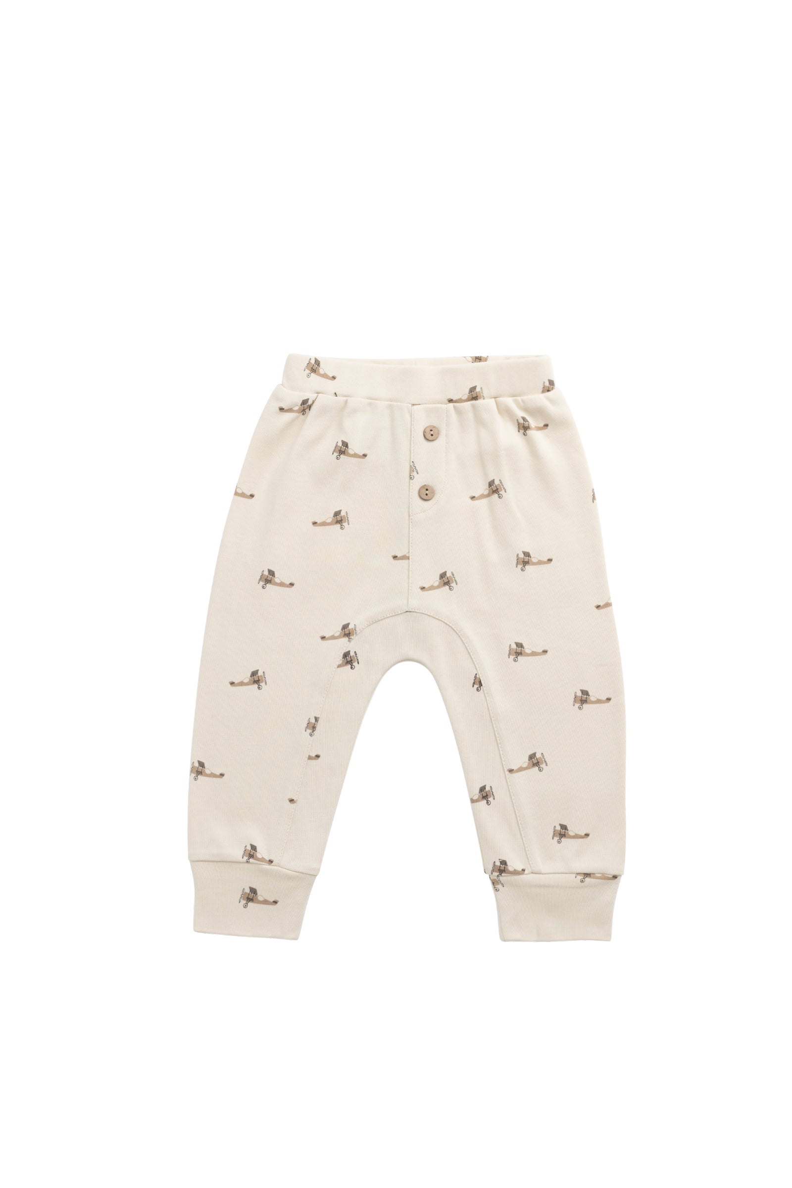 Pima Cotton Wesley Pant - Fly High Vanilla Cream – Jamie Kay USA
