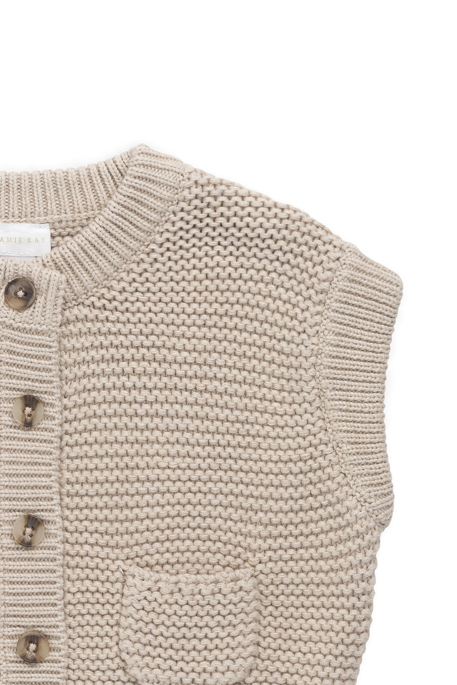 Rome Knit Vest-Oat – Jamie Kay USA