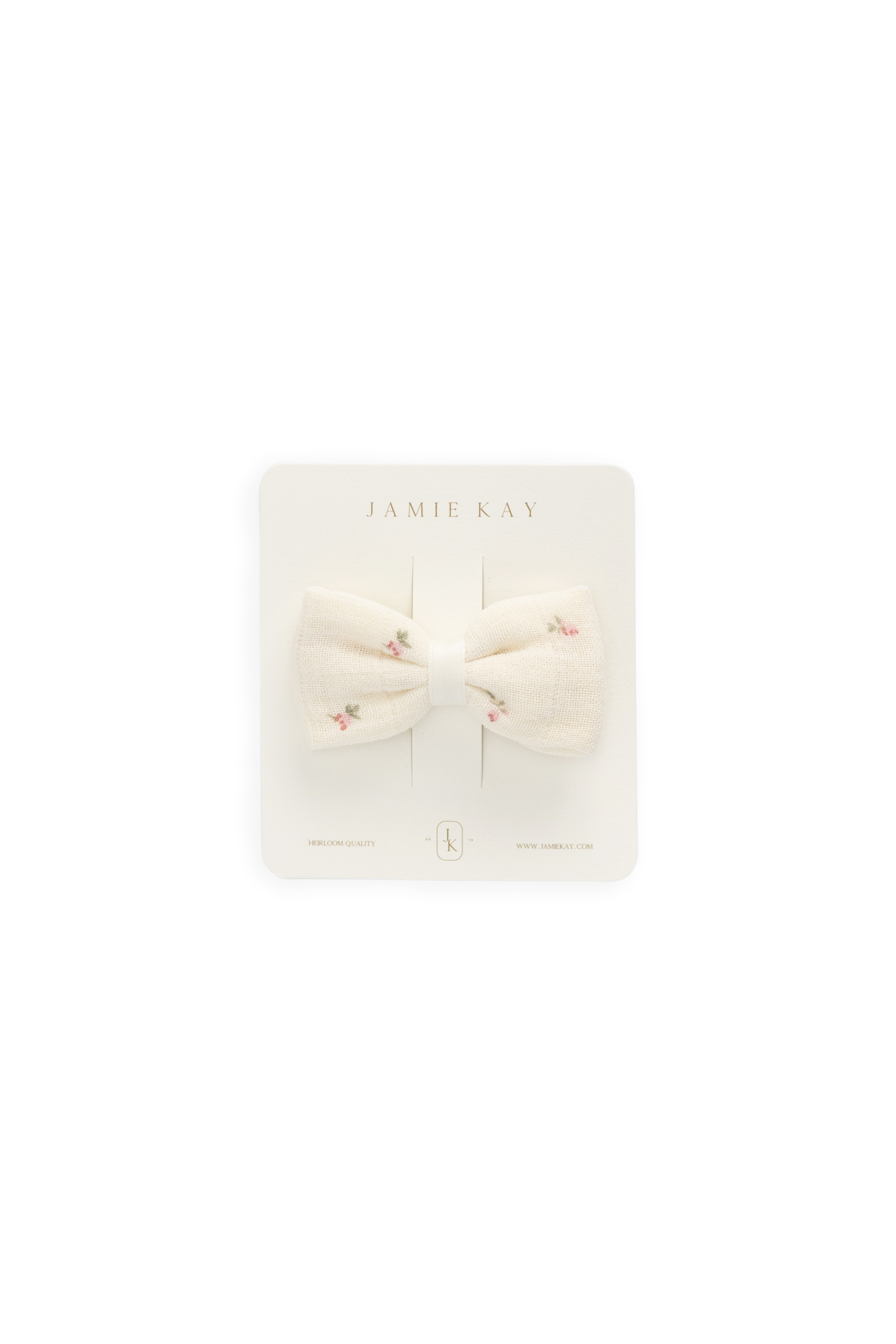 Organic Cotton Desiree Bow - Willow Rose – Jamie Kay USA