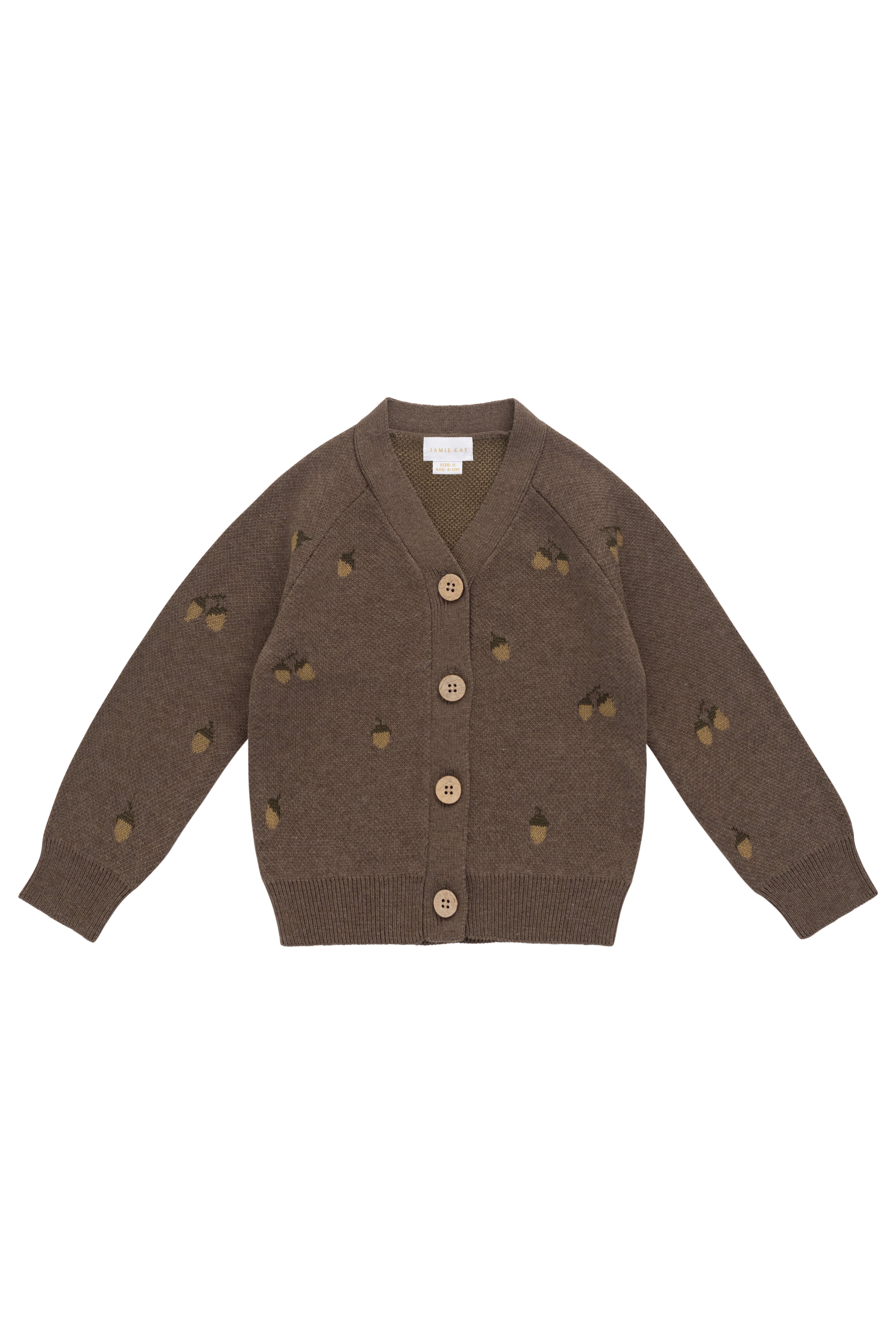 Easton Cardigan - Forest Acorns Toasted Marle – Jamie Kay USA