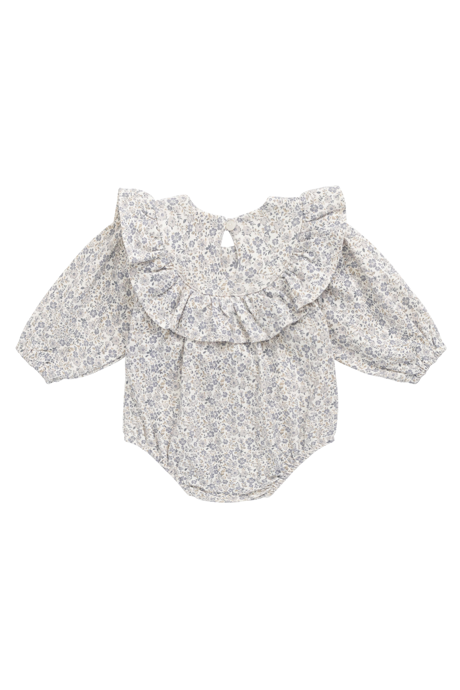 Organic Cotton Aurora Playsuit - Tully Grey – Jamie Kay USA