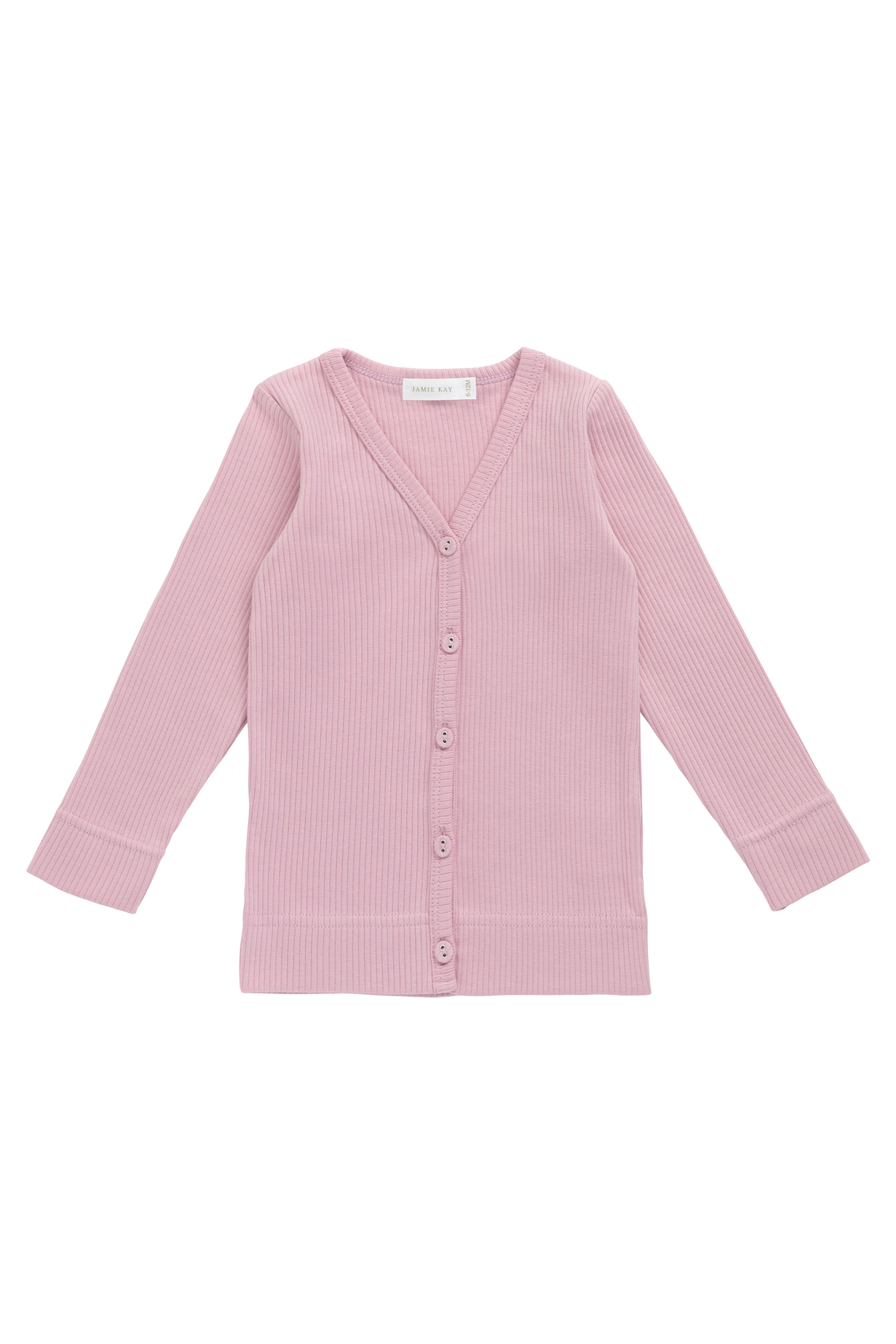 Organic Cotton Modal Cardigan - Vintage Violet – Jamie Kay USA