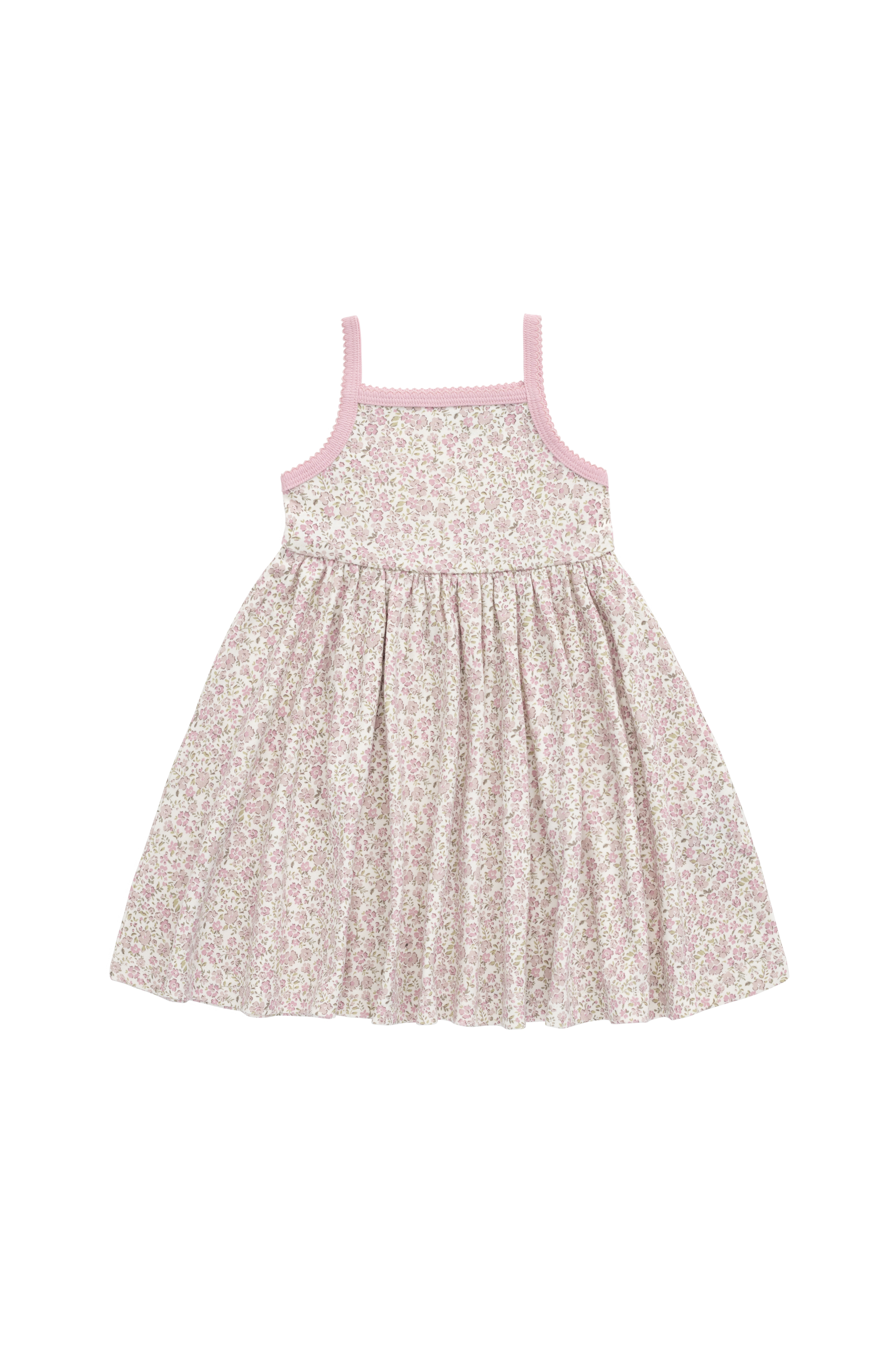 Organic Cotton Samantha Dress - Tully Mauve – Jamie Kay USA