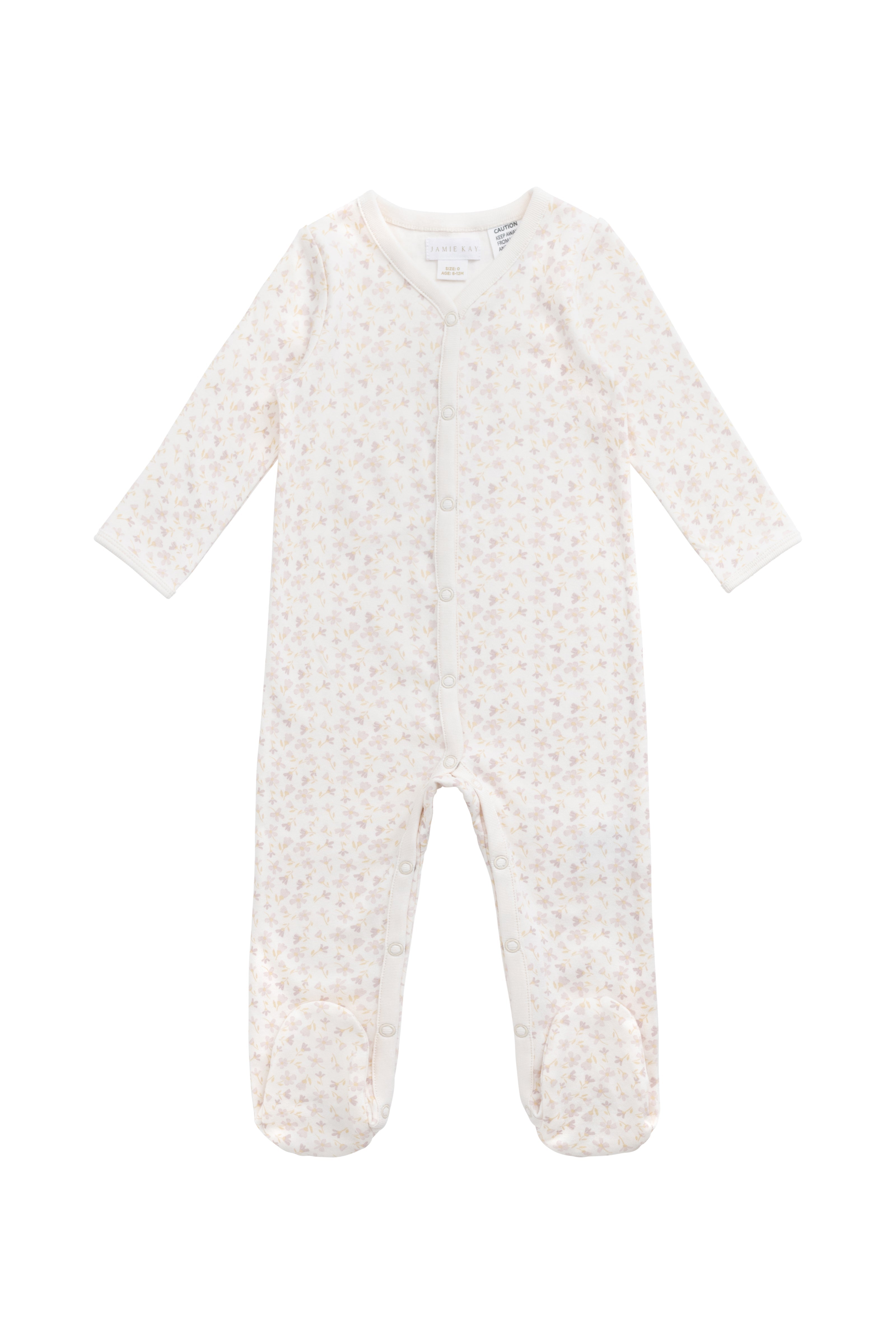 Organic Cotton Murphy Onepiece - Aries Mauve – Jamie Kay USA
