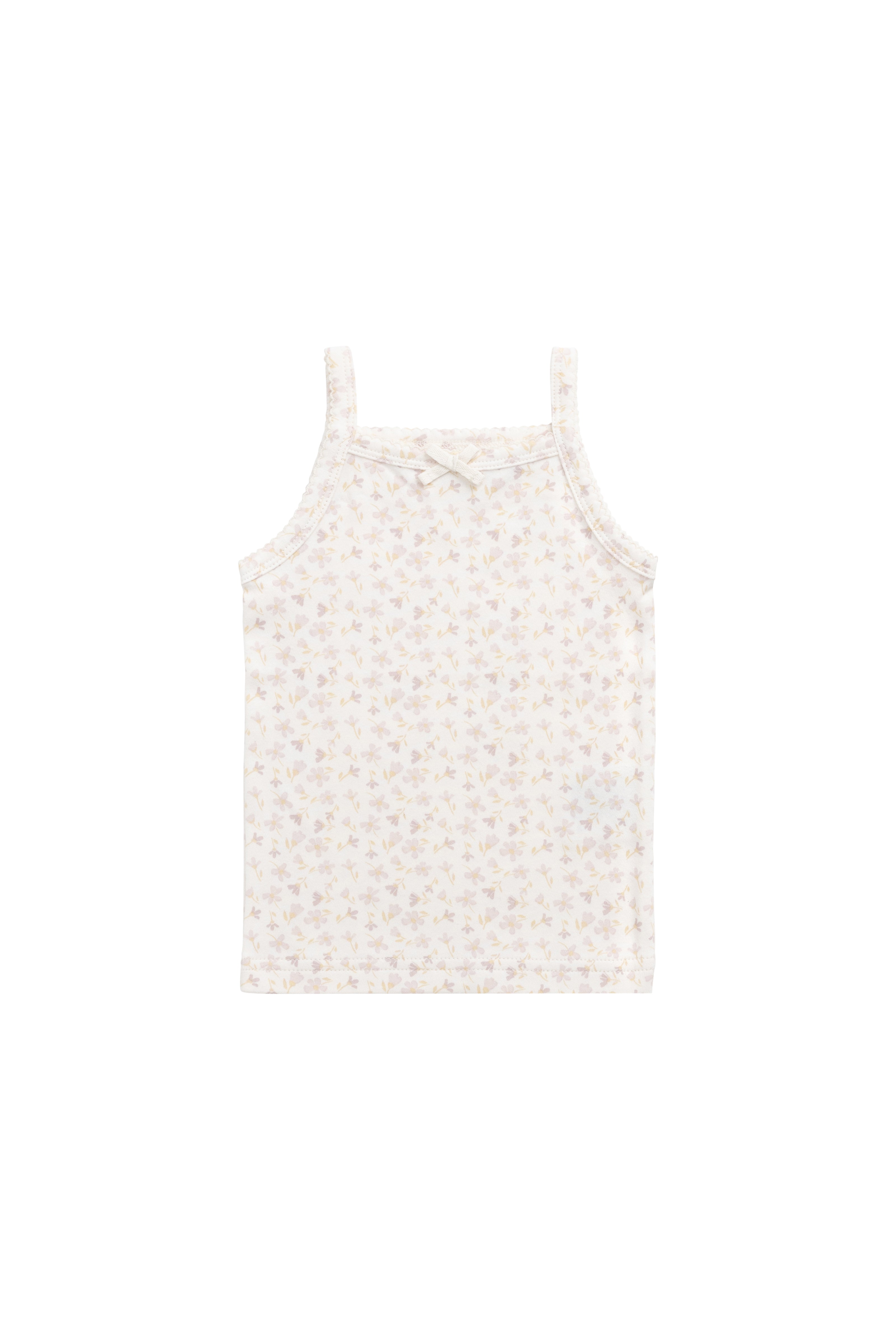 Organic Cotton Singlet - Aries Mauve – Jamie Kay USA