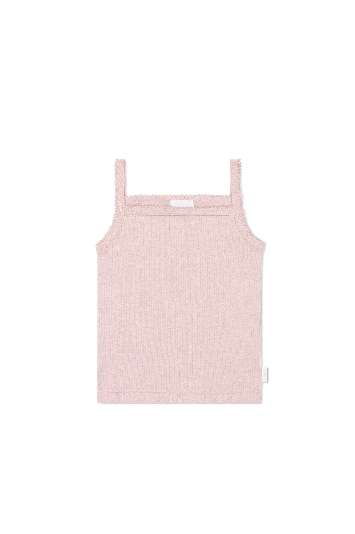 Organic Cotton Modal Marina Singlet - Chalk Marle – Jamie Kay USA
