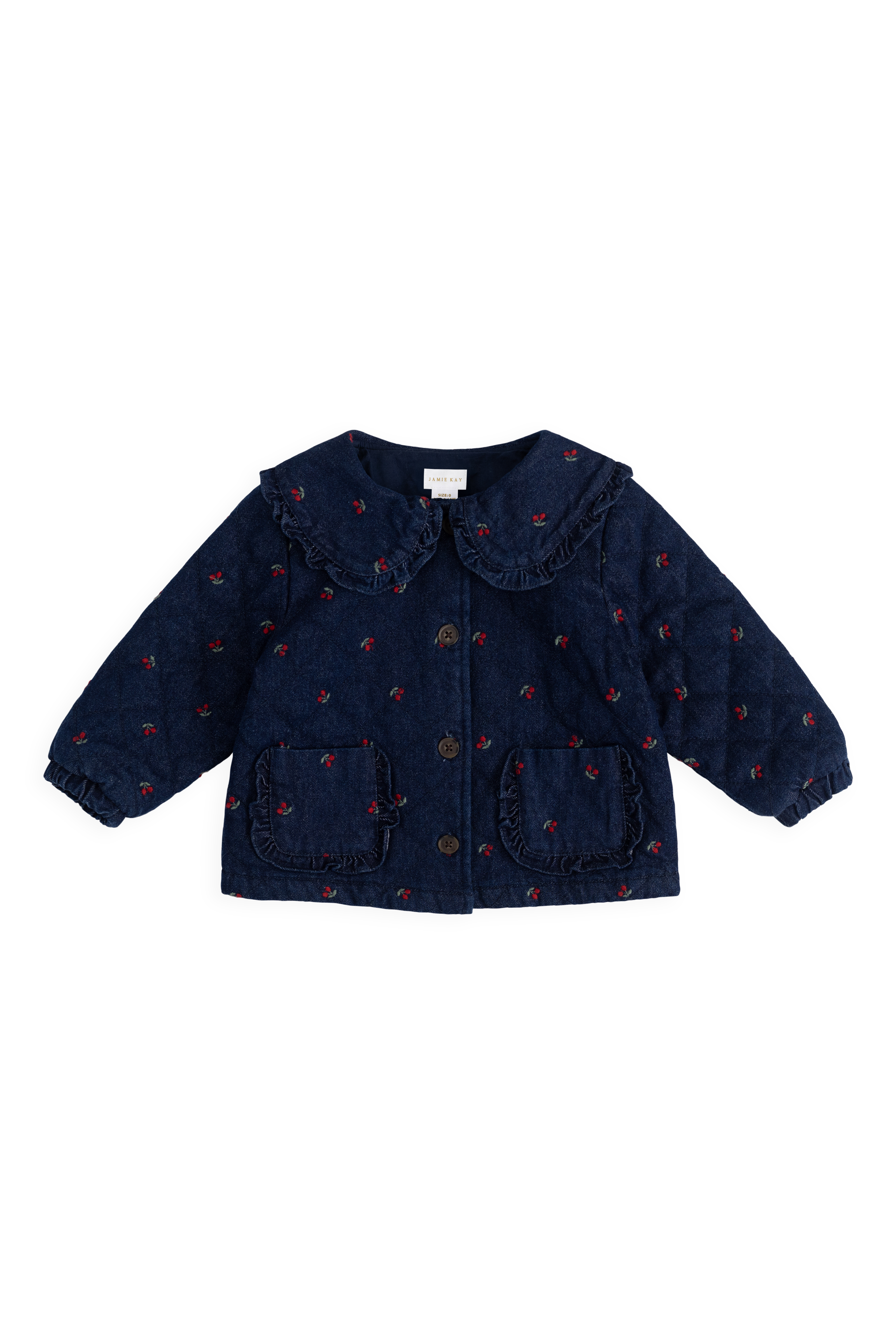 Amandine Jacket - Cerise Denim – Jamie Kay USA