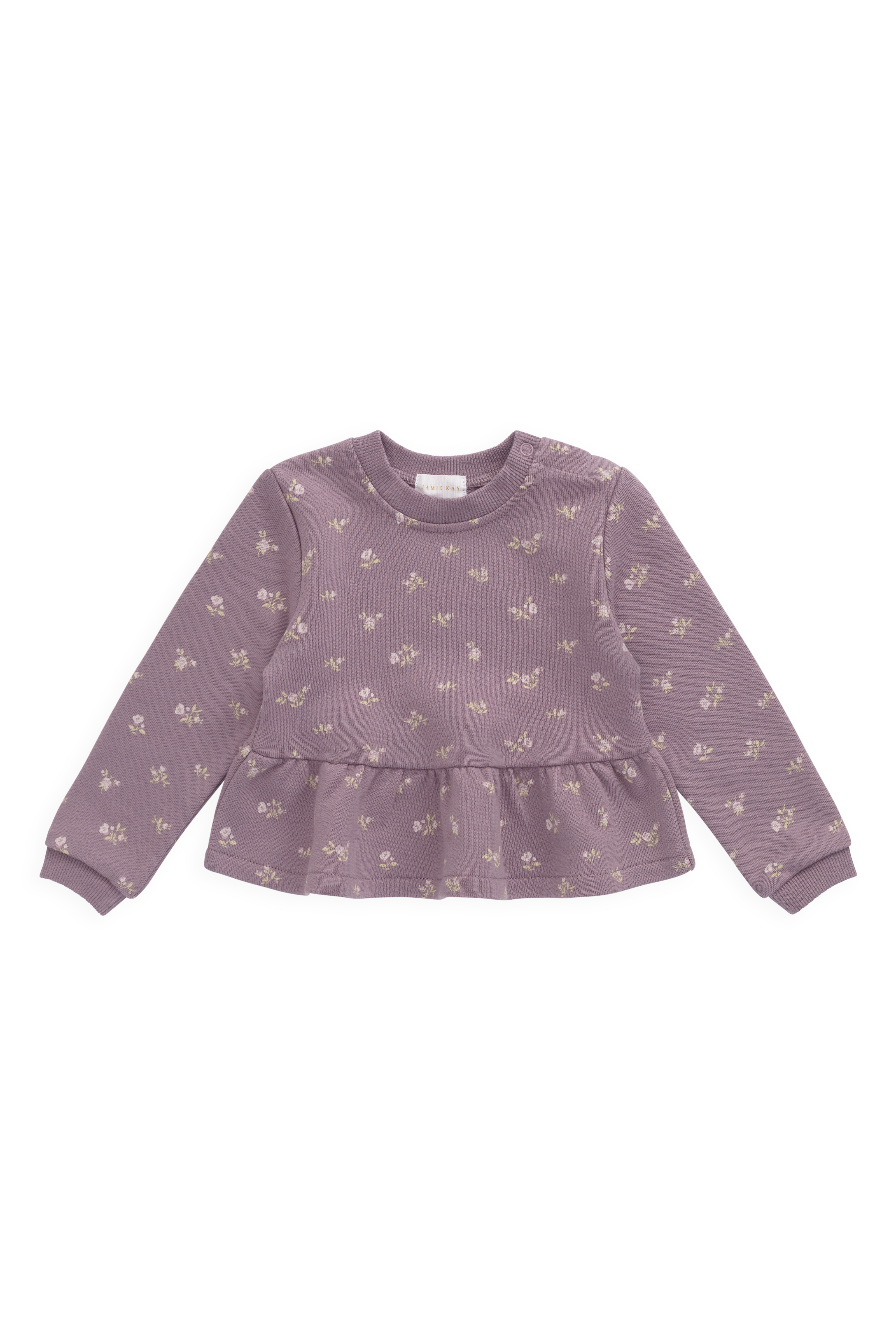 Organic Cotton Emiko Sweatshirt - Isla Plum – Jamie Kay USA