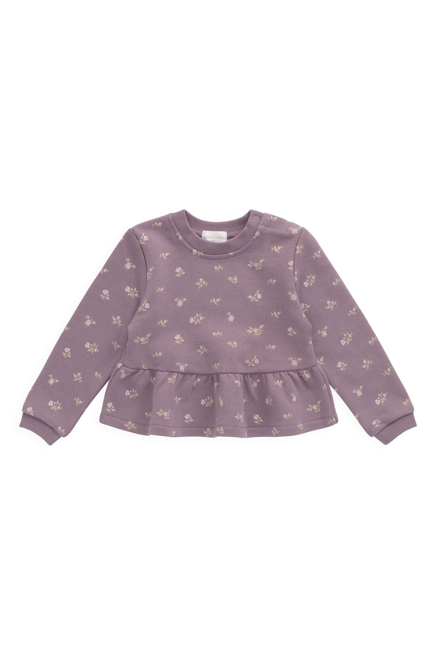 Organic Cotton Emiko Sweatshirt - Isla Plum – Jamie Kay USA