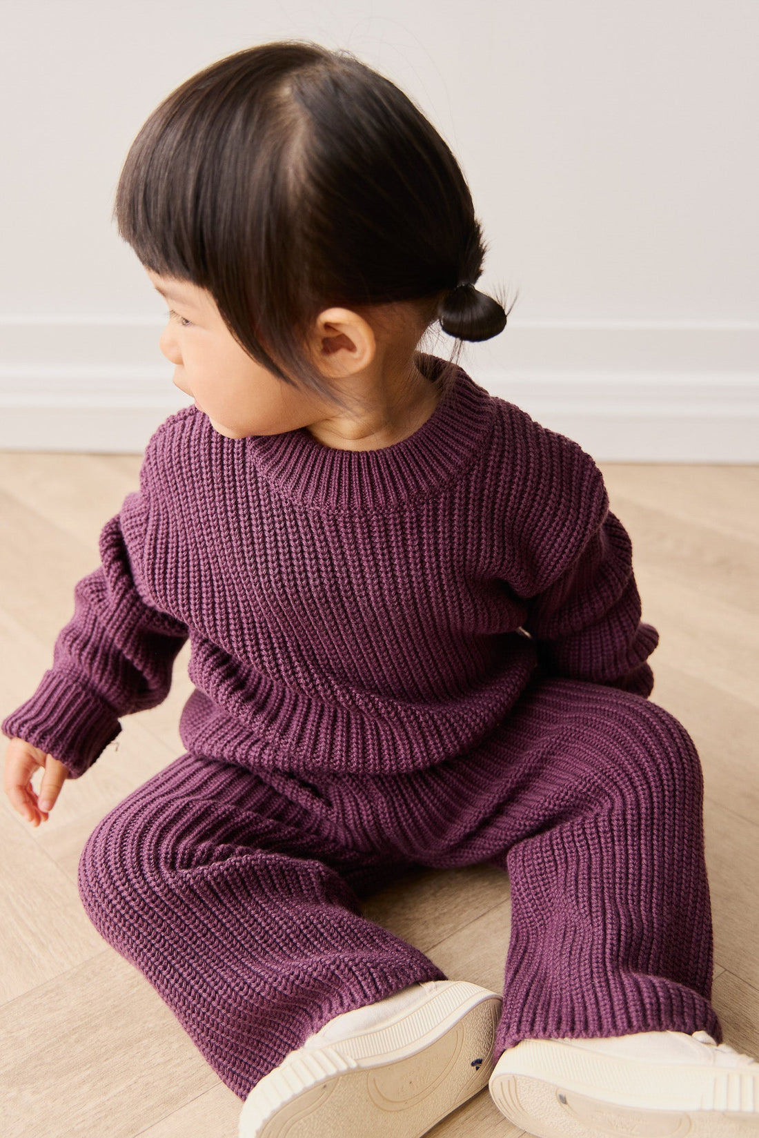 Morgan Jumper - Sugar Plum – Jamie Kay USA